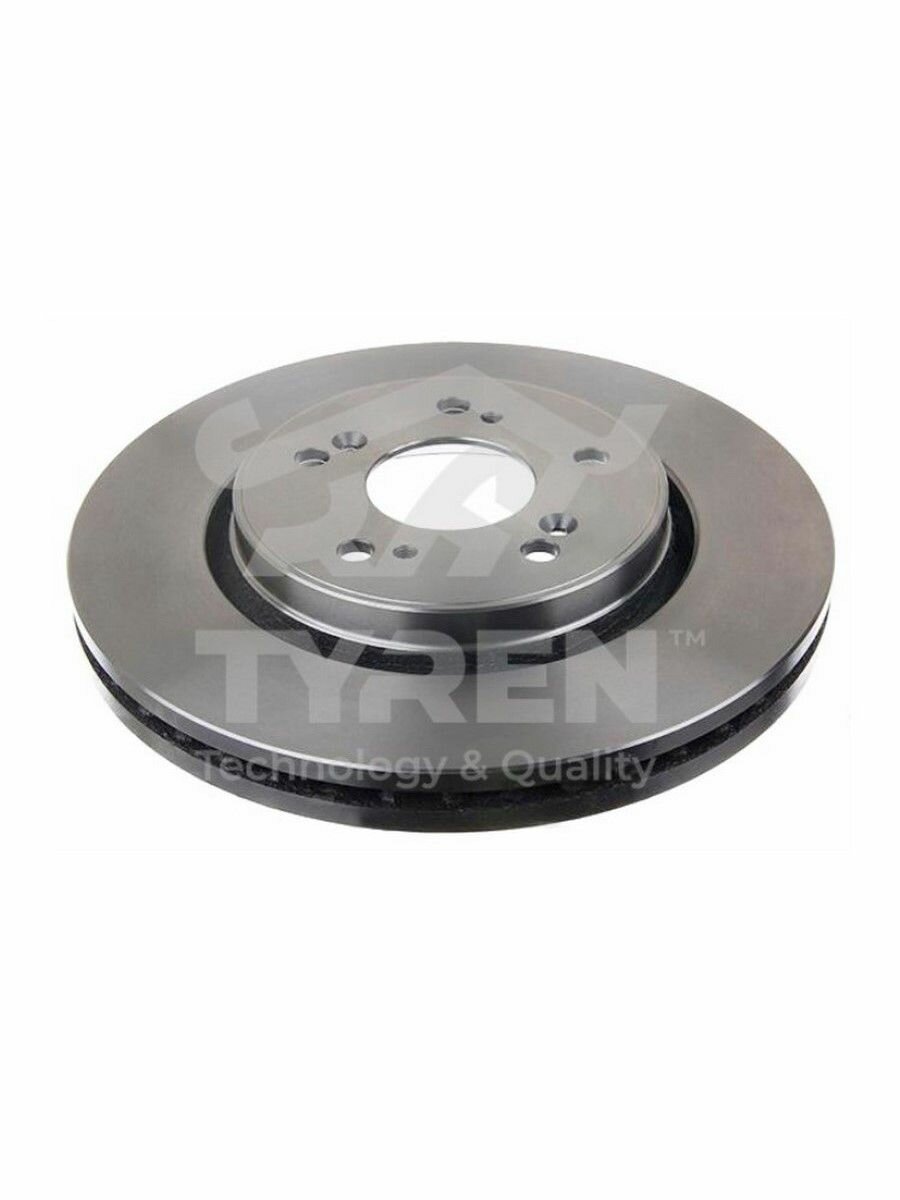 Диск тормозной передний вентилируемый Tyren TYR1013371 для а/м Honda CR-V