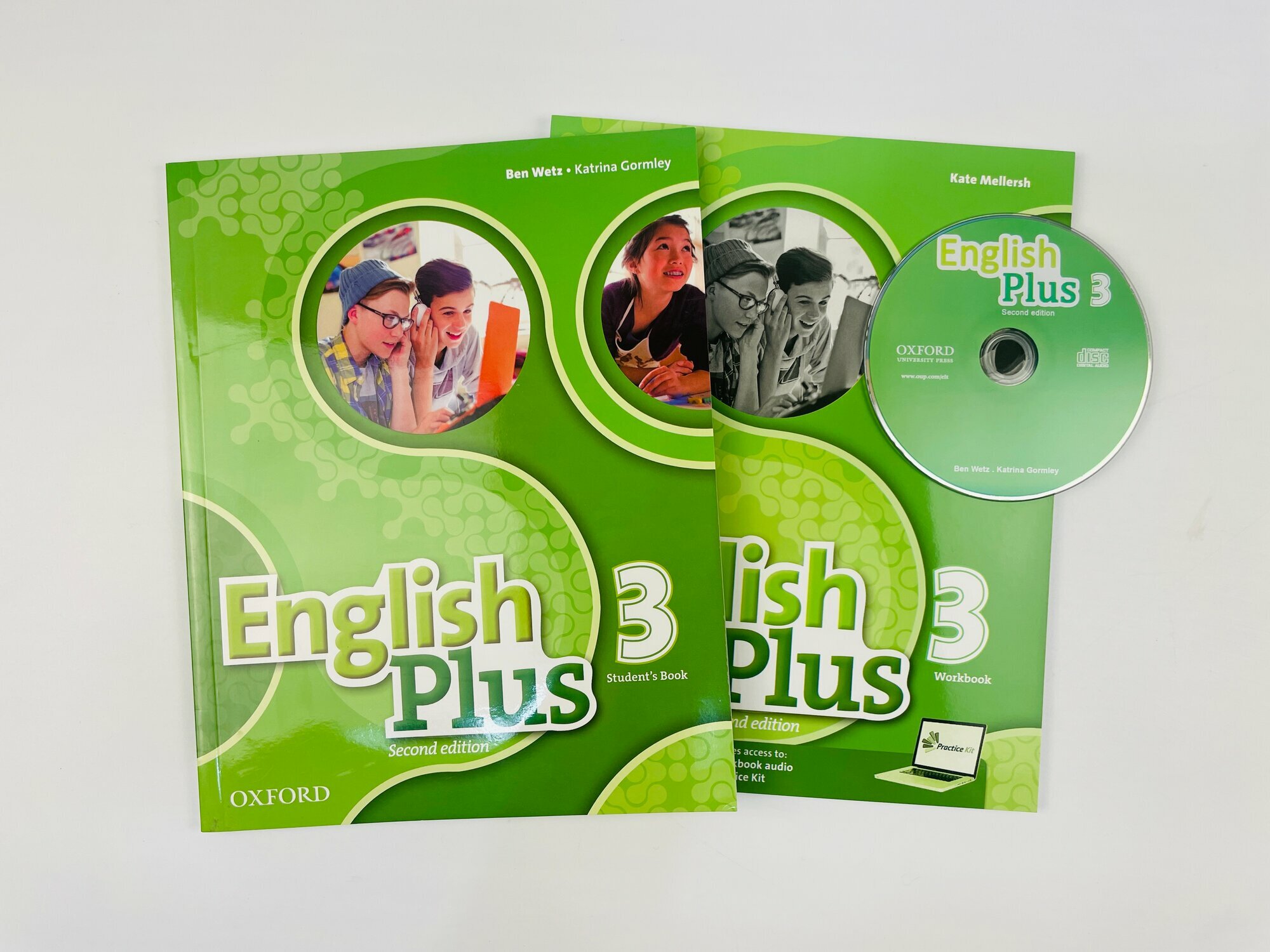 English Plus (2nd Edition) 3 Полный комплект Student's Book + Workbook + CD