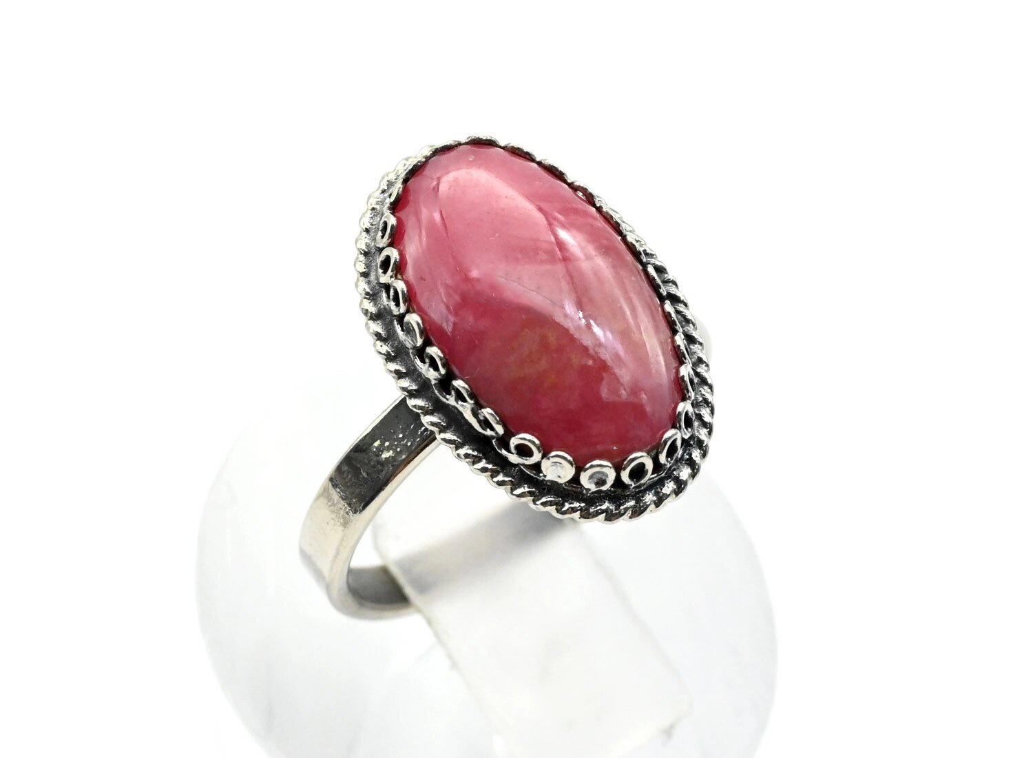Кольцо, родонит