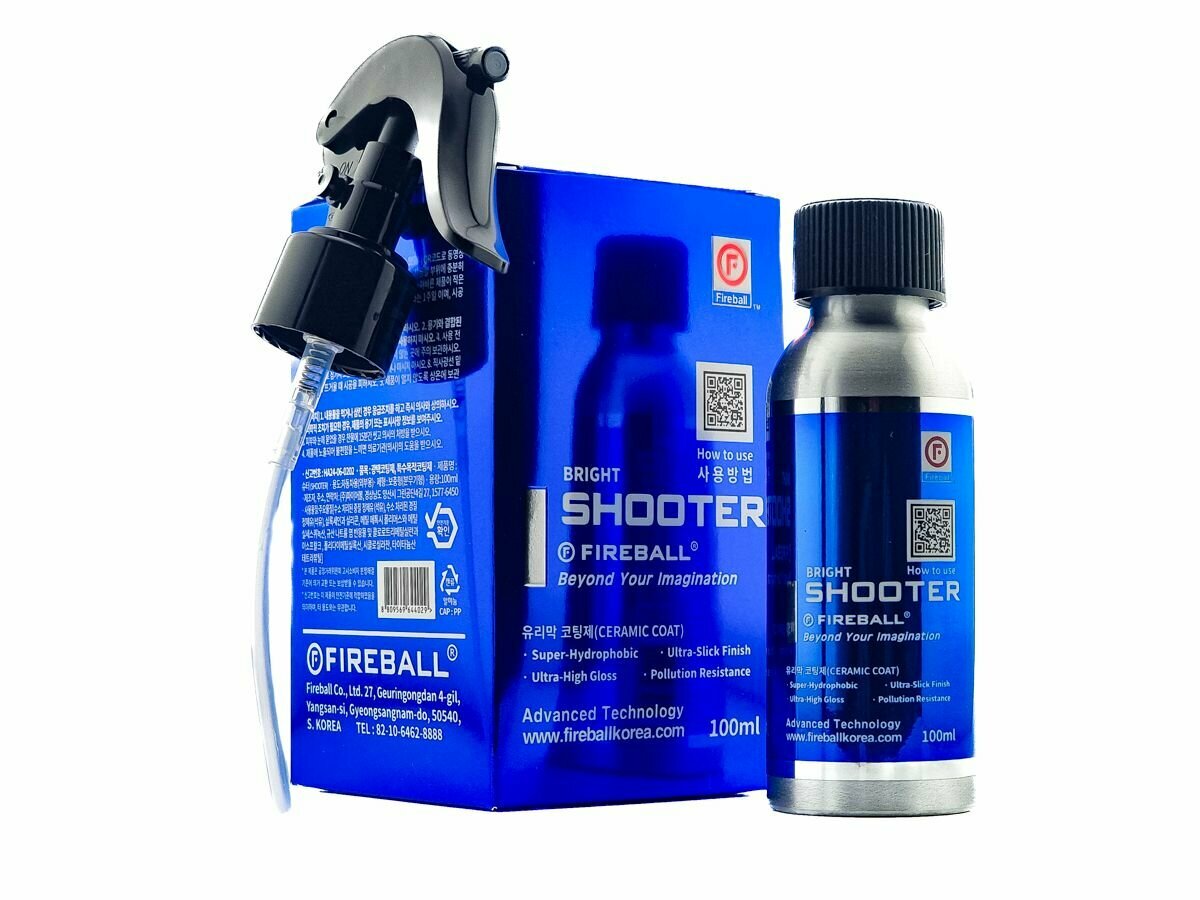 Керамическое покрытие FIREBALL SHOOTER BRIGHT 100 мл