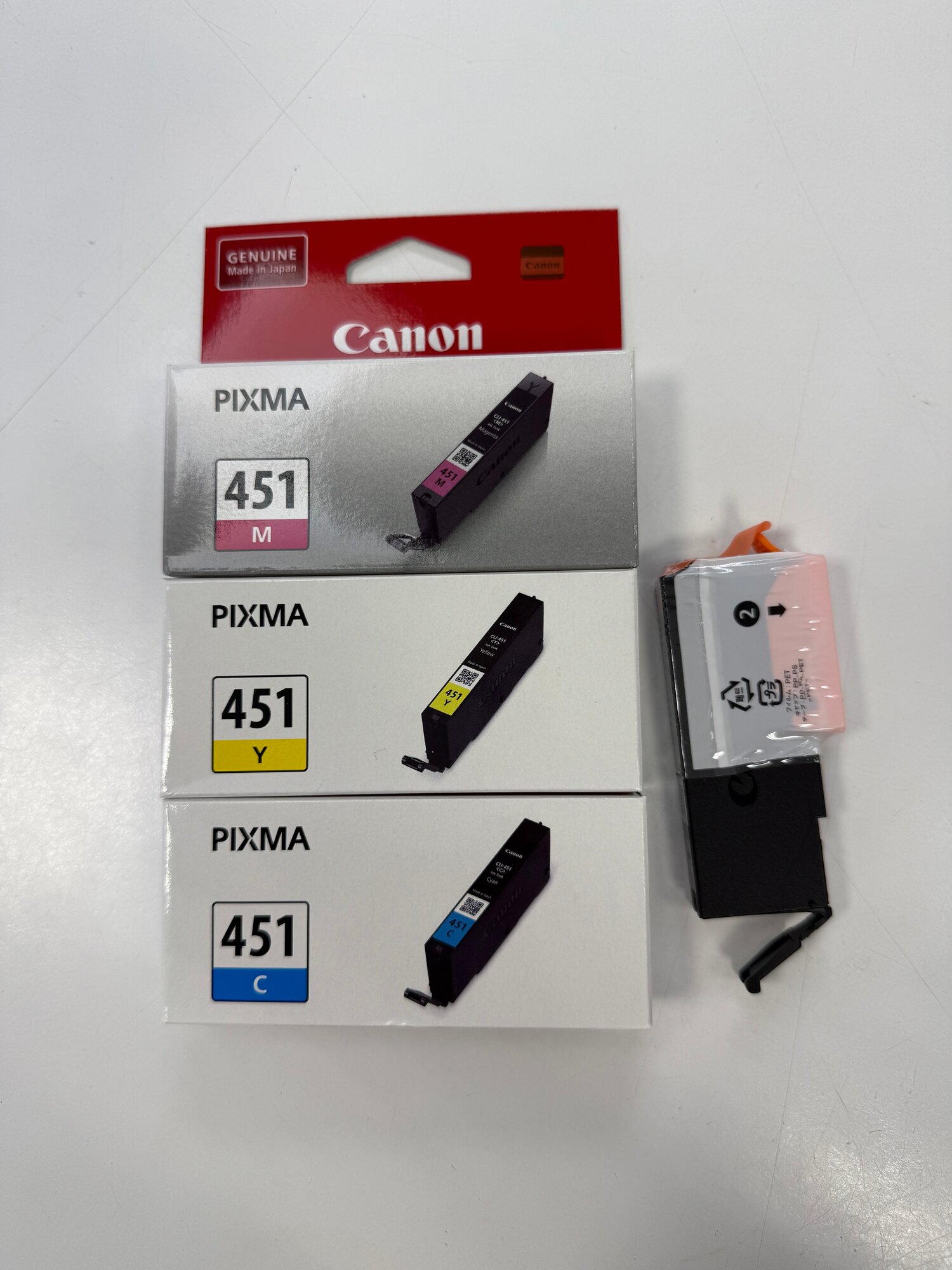 Комплект картриджей Canon CLI-451 C/M/Y/BK 6524B004, многоцветный, в технической упаковке