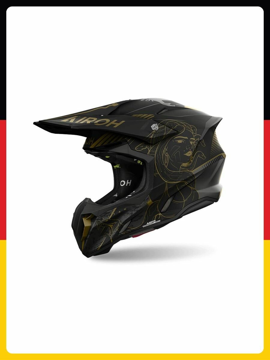 Мотошлем Кроссовый Airoh PAI53A13TW3TI5C Twist