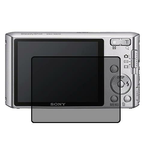 Скрин Мобайл защитный экран для фотоаппарата Sony Cyber-shot DSC-W610 из нано стекло 9H приватное