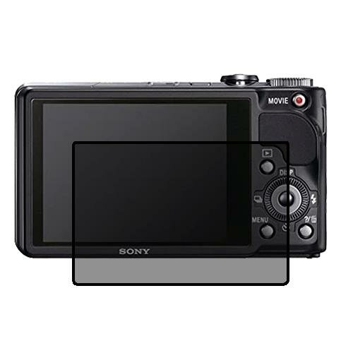 Скрин Мобайл защитный экран для фотоаппарата Sony Cyber-shot DSC-HX9V из нано стекло 9H приватное