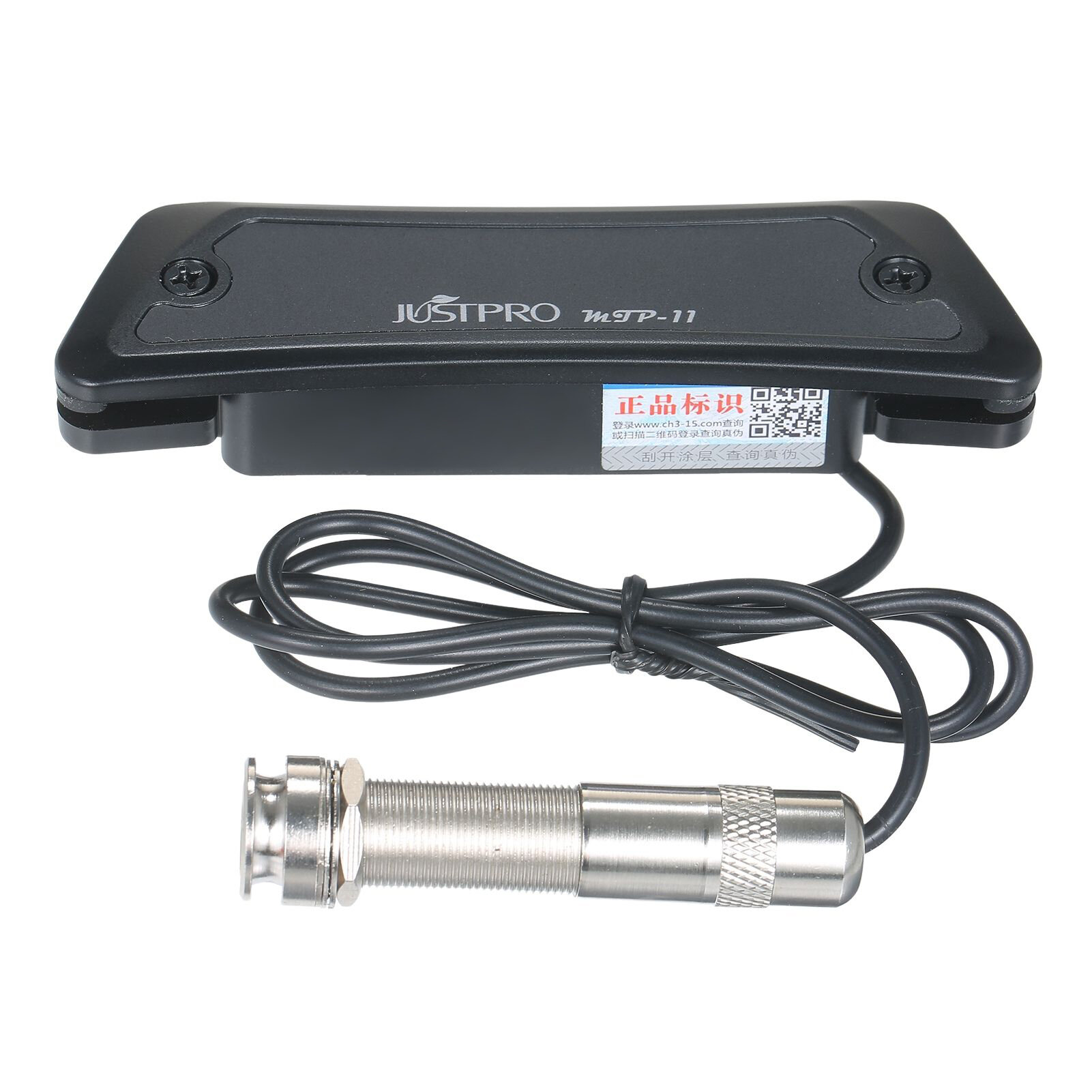 Пассивный звукосниматель для акустической гитары JUSTPRO Single Coil MTP-11