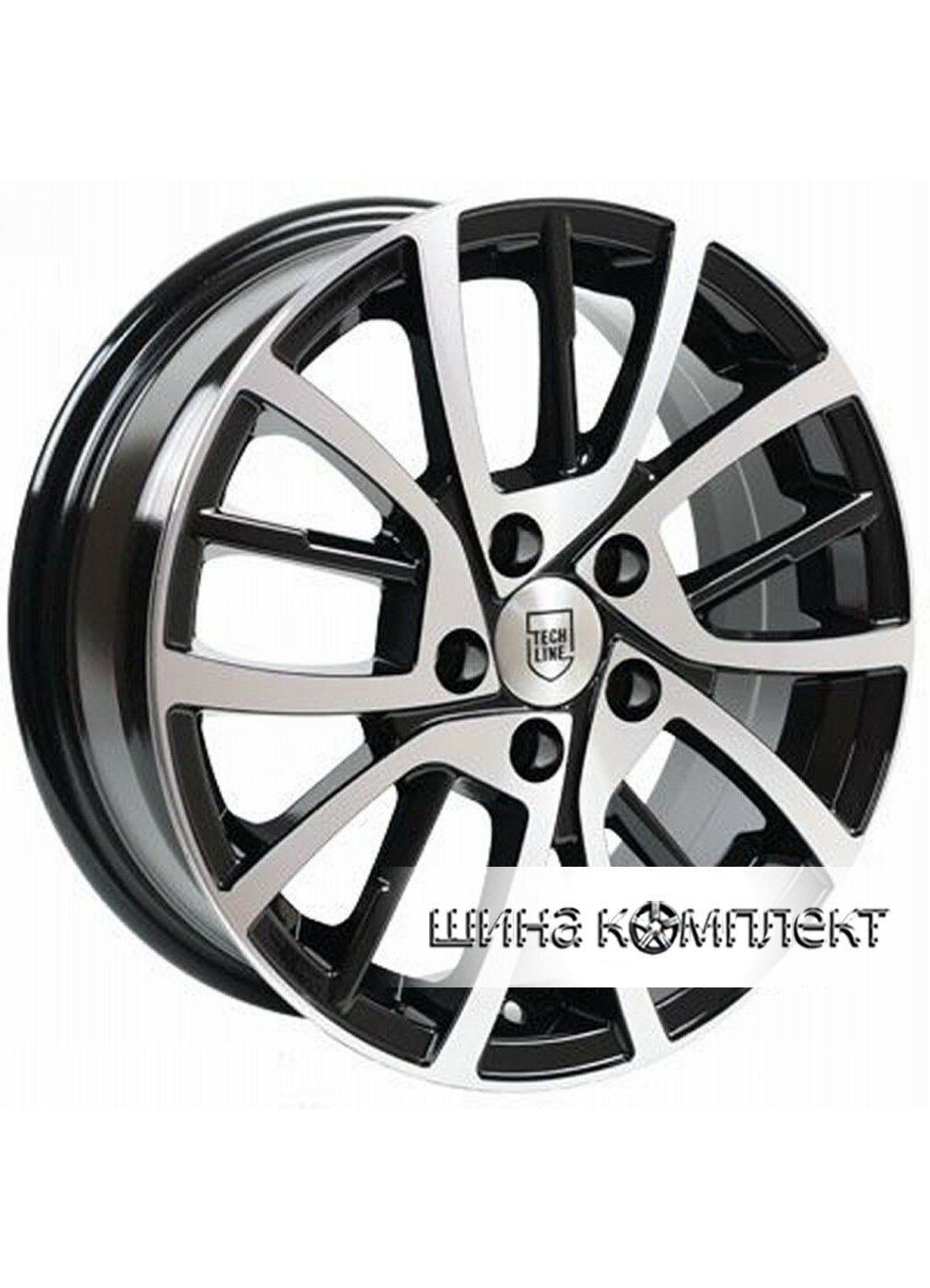 Колесный диск TechLine 548 6x15 5x100 ET40 57,1 BD литой для автомобиля