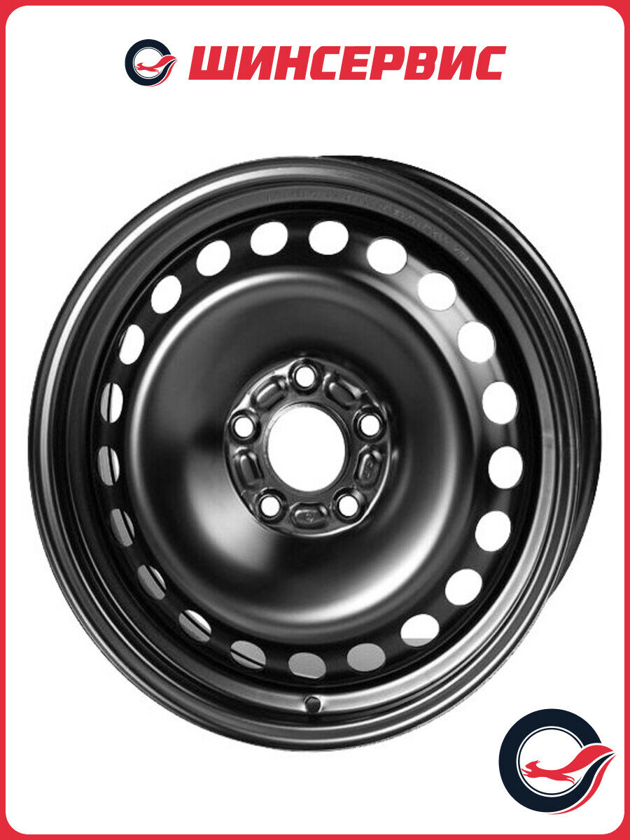 Стальной диск TREBL 8667 R16x6.5J 5x112 ET46 ЦО57.1