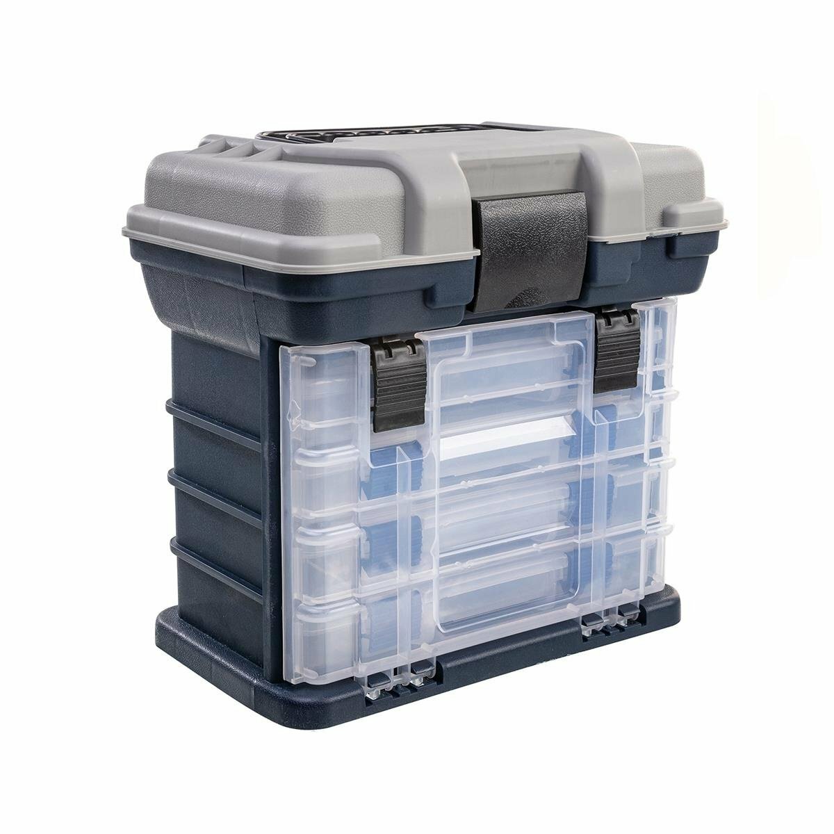 Ящик Premier Fishing для приманок 27х17.5х26.5 см, серый
