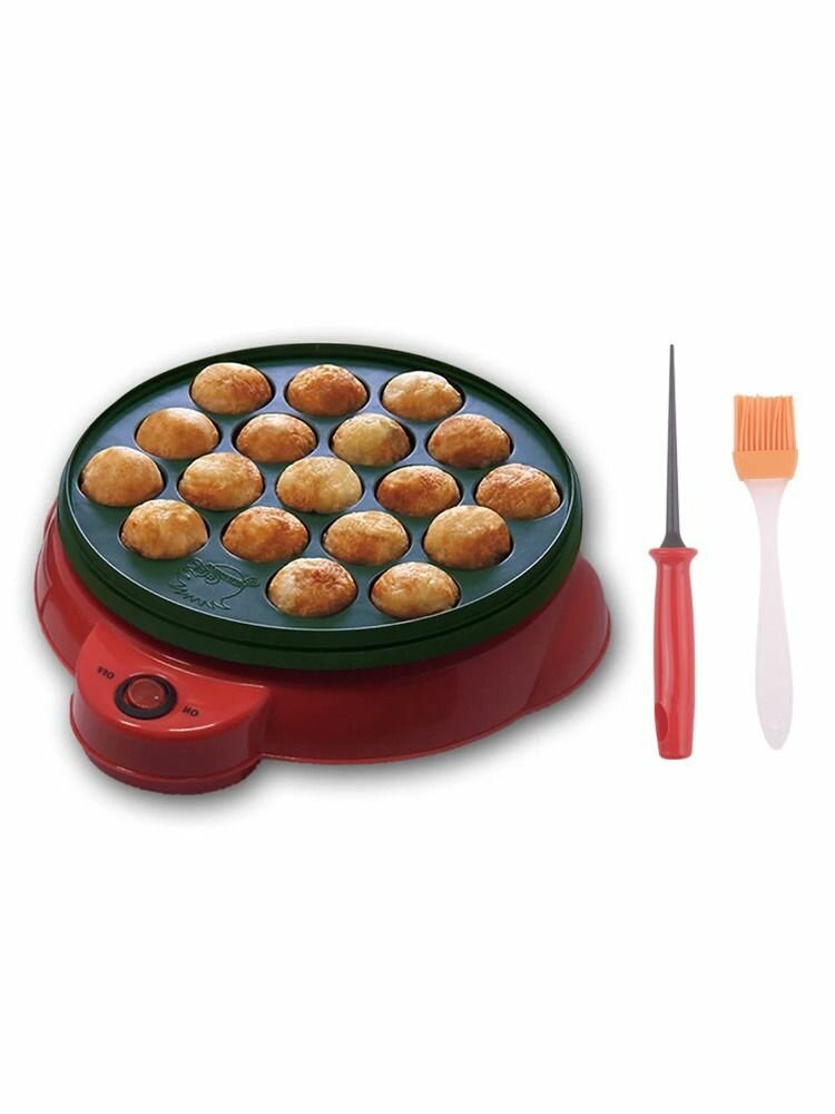 Машина для выпечки DMWD Такояки 650Вт, 18 шампуров, антипригарное покрытие