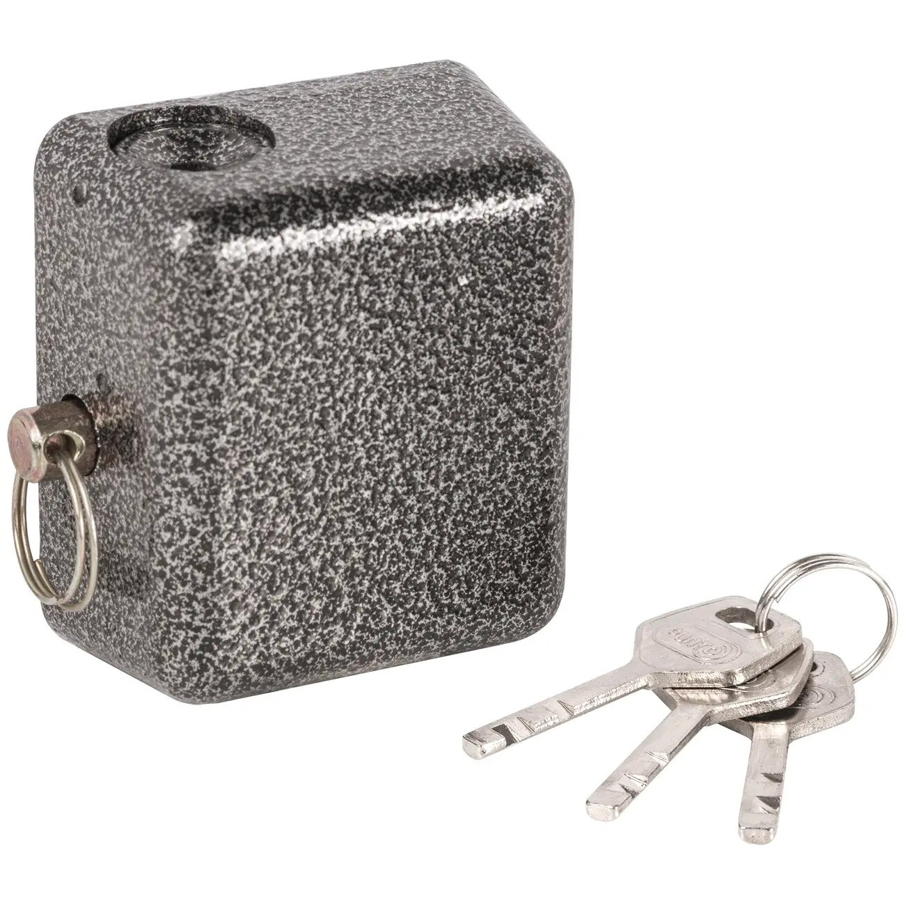 Замок Punto (Пунто) навесной PK-1480 3key диск. ключ никель