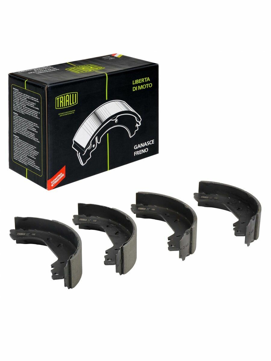 Колодки тормозные барабанные для Peugeot Expert (96-)/Citroen Jumpy (95-), TRIALLI GF4407