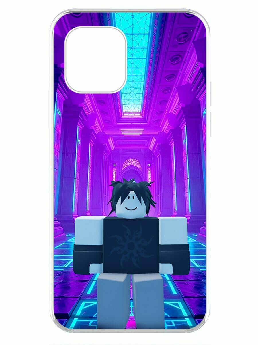Чехол-накладка Krutoff Clear Case Roblox-Форсакен Ту Тайм (Forsaken Two Time) для iPhone 11 Pro