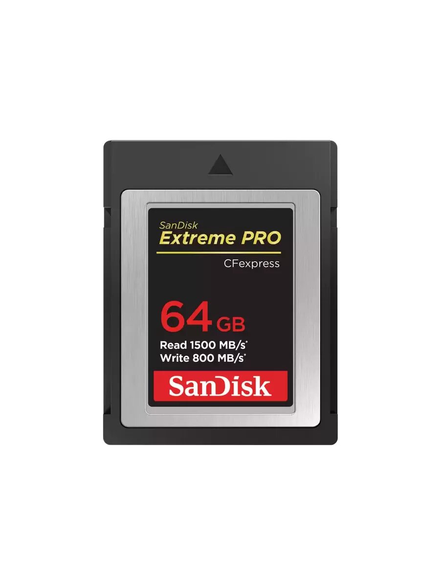Карта памяти SanDisk Extreme Pro CF Express 64GB Card. Цвет: черный