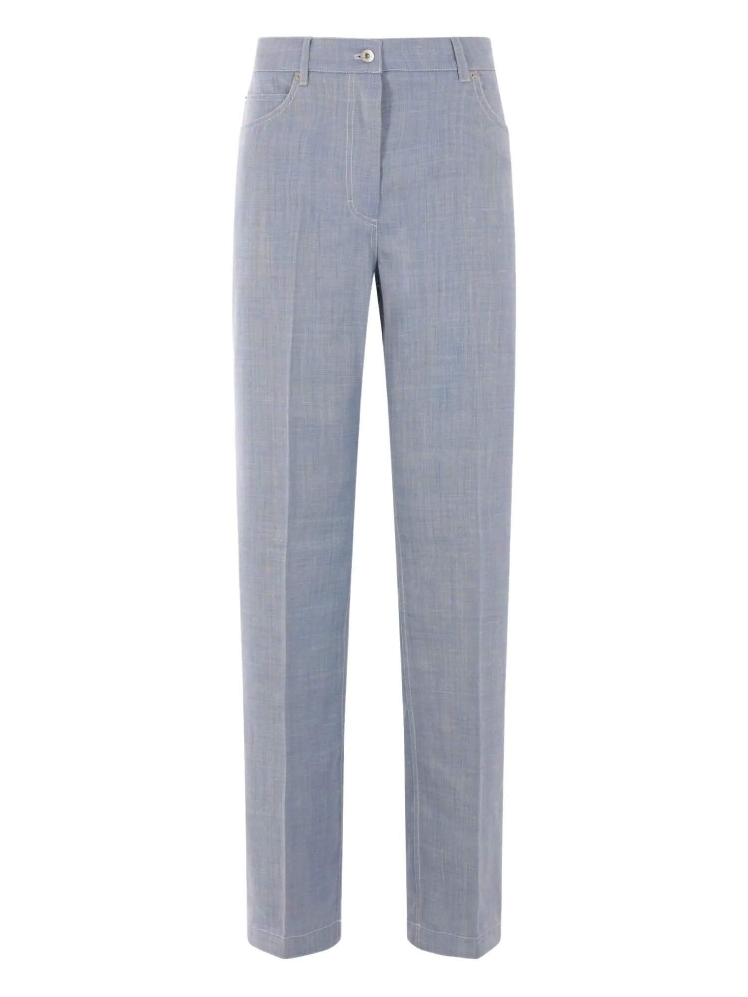 Брюки классические Ferragamo 5 Pocket, размер 42 IT, синий