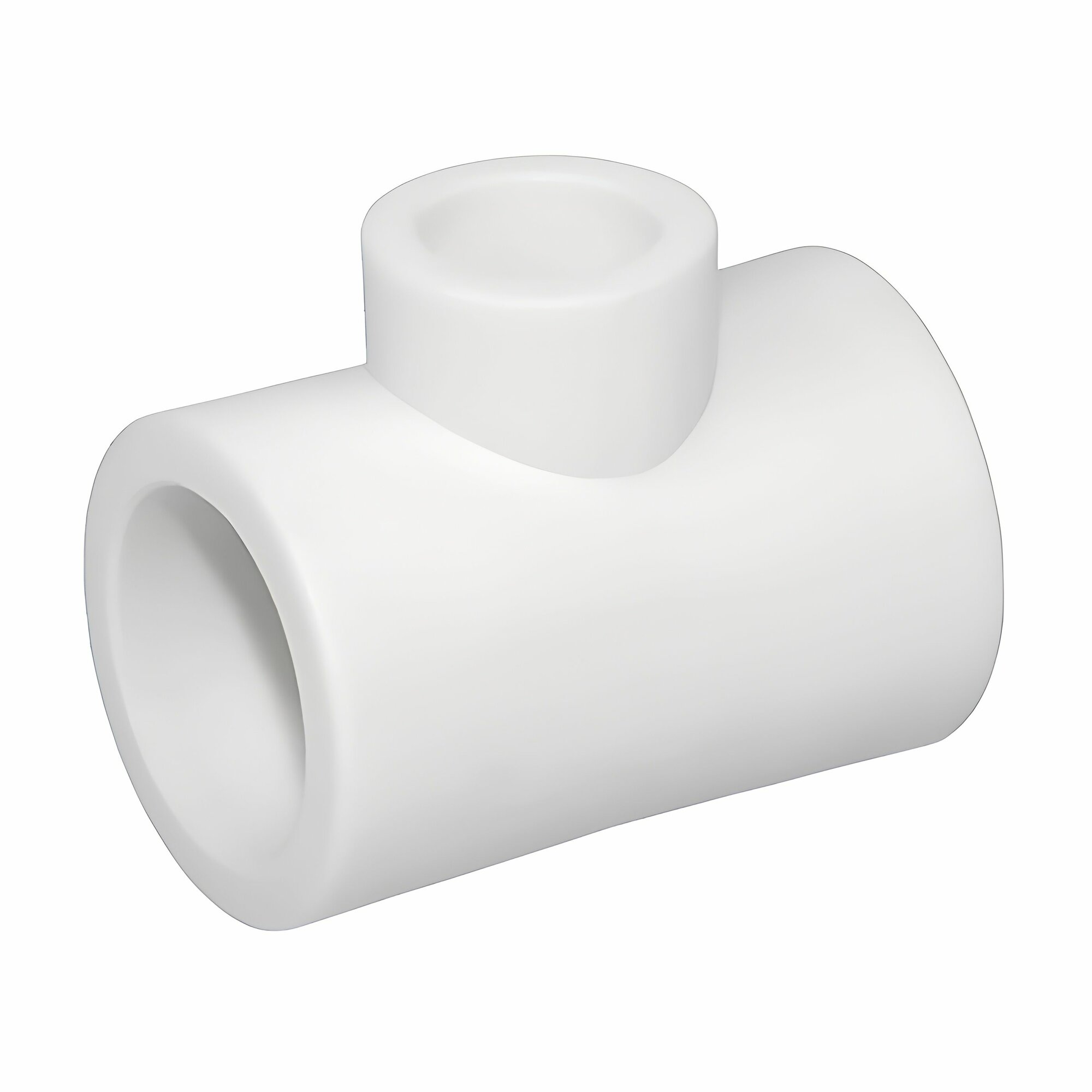 Тройник ПП D50х40х50 белый РТП / Гидропласт