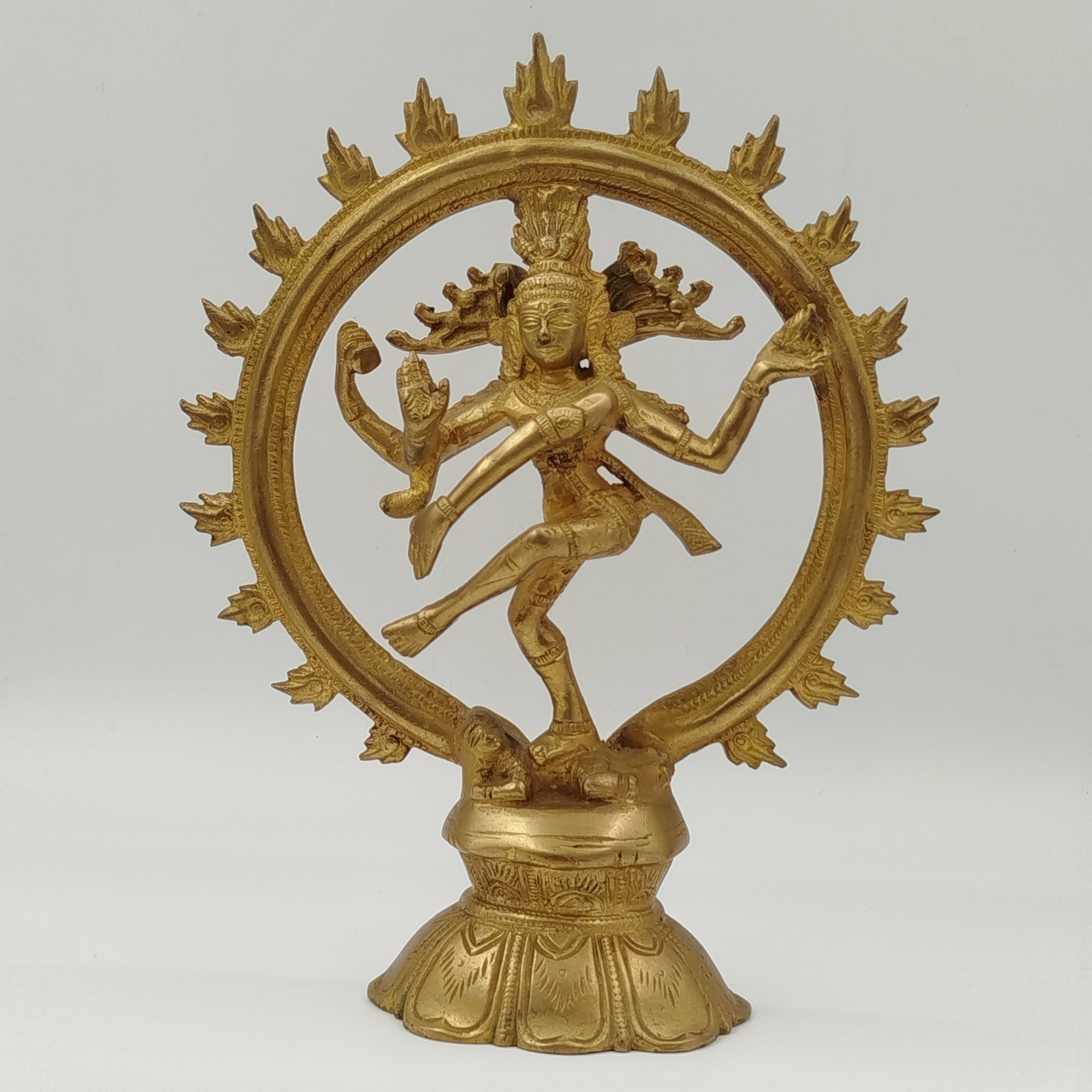 Статуэтка "Натараджа" ("Танцующий Шива"), латунь, литье, Индия, 1970-1990 гг.