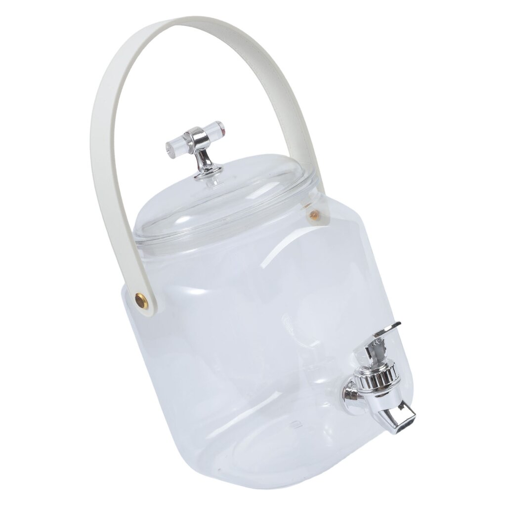 Ведро для напитков с краном, банка для сока, бутылка для вина, портативная бутылка для холодной воды-3 л