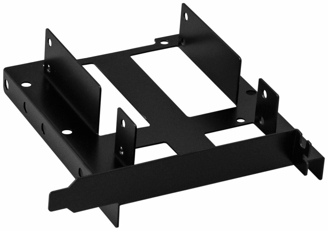 Салазки (переходник) ExeGate HD-22O13TBM, для установки 2xHDD/SSD 2.5 или 1xHDD 3.5 на заднюю панель (EX292548RUS)