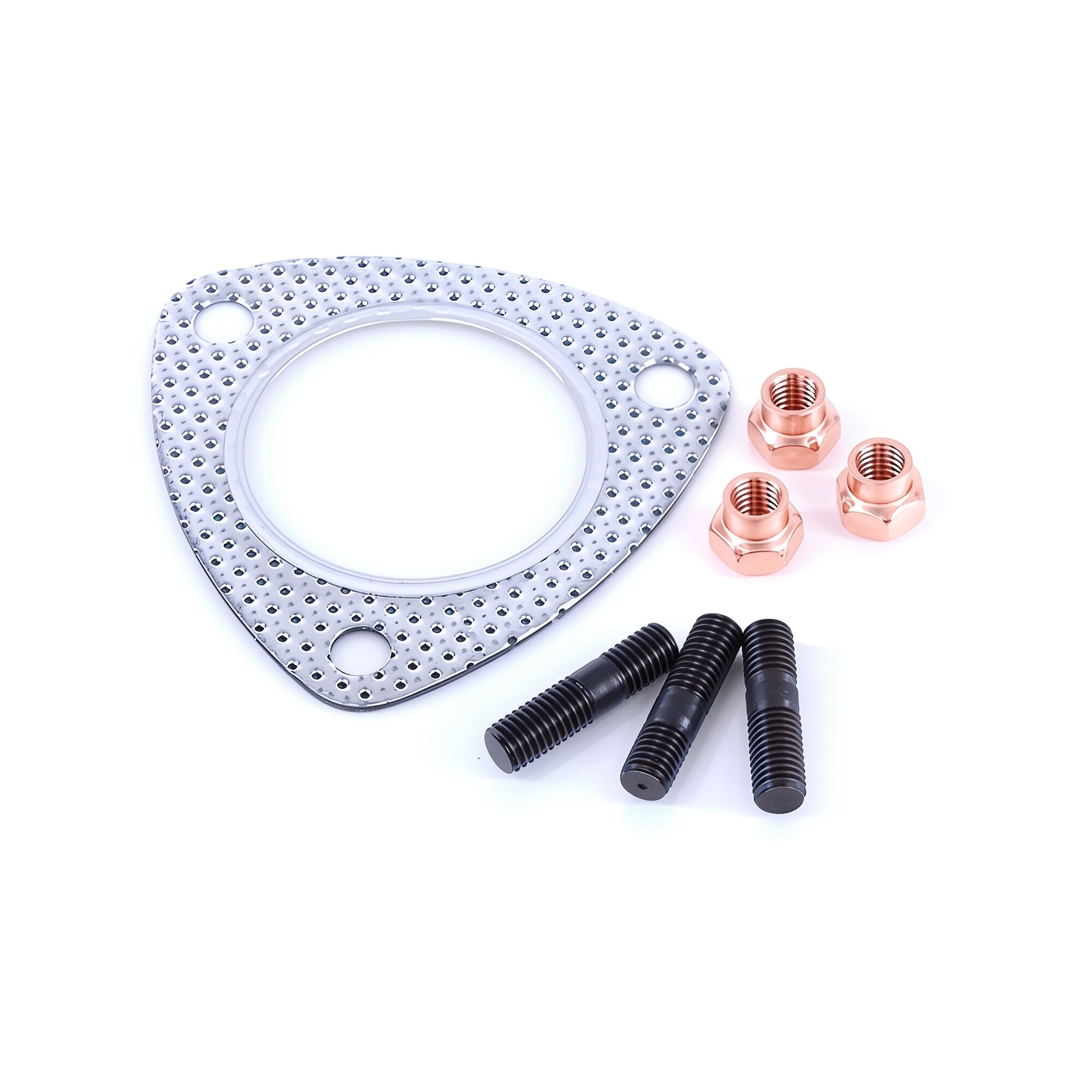 РК крепления приемной трубы для а/м ВАЗ 2170,2190,1118 (прокладка, шпильки, гайки.) Riginal