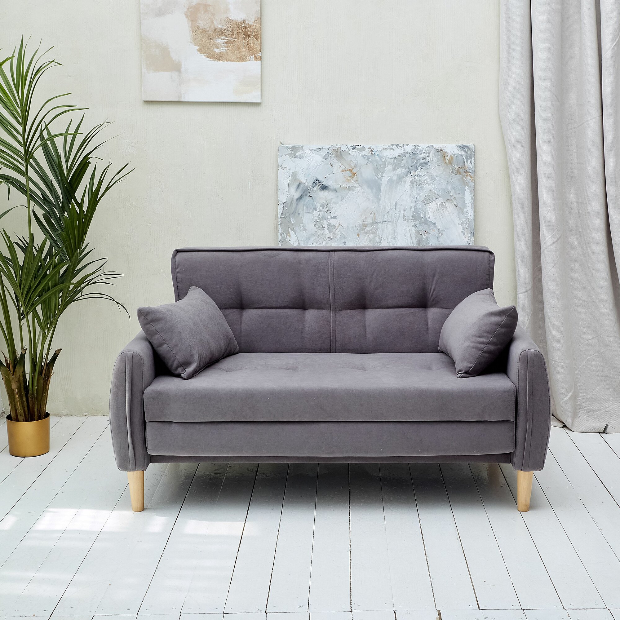 Диван-кровать Модесто 120 Грей