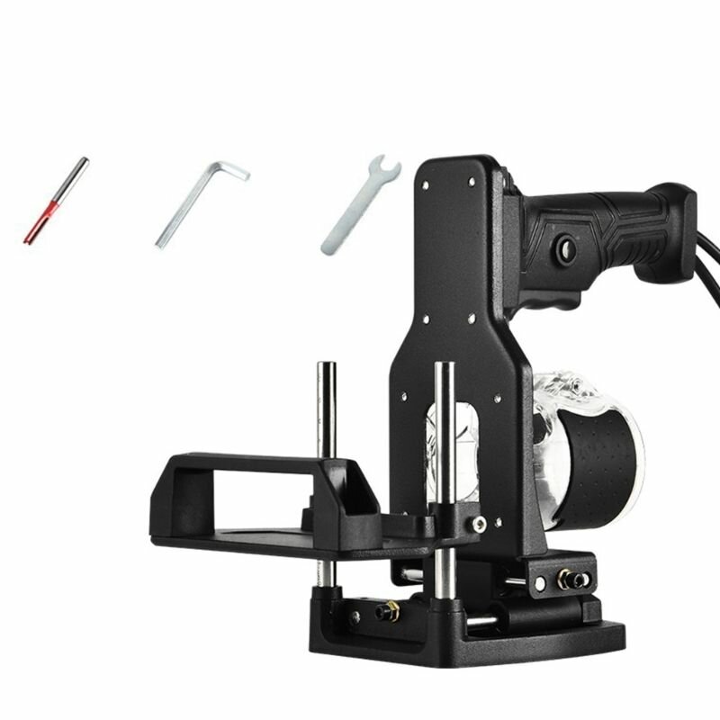 Соединитель "два в одном", долбежное устройство, кронштейн для обрезного станка-20