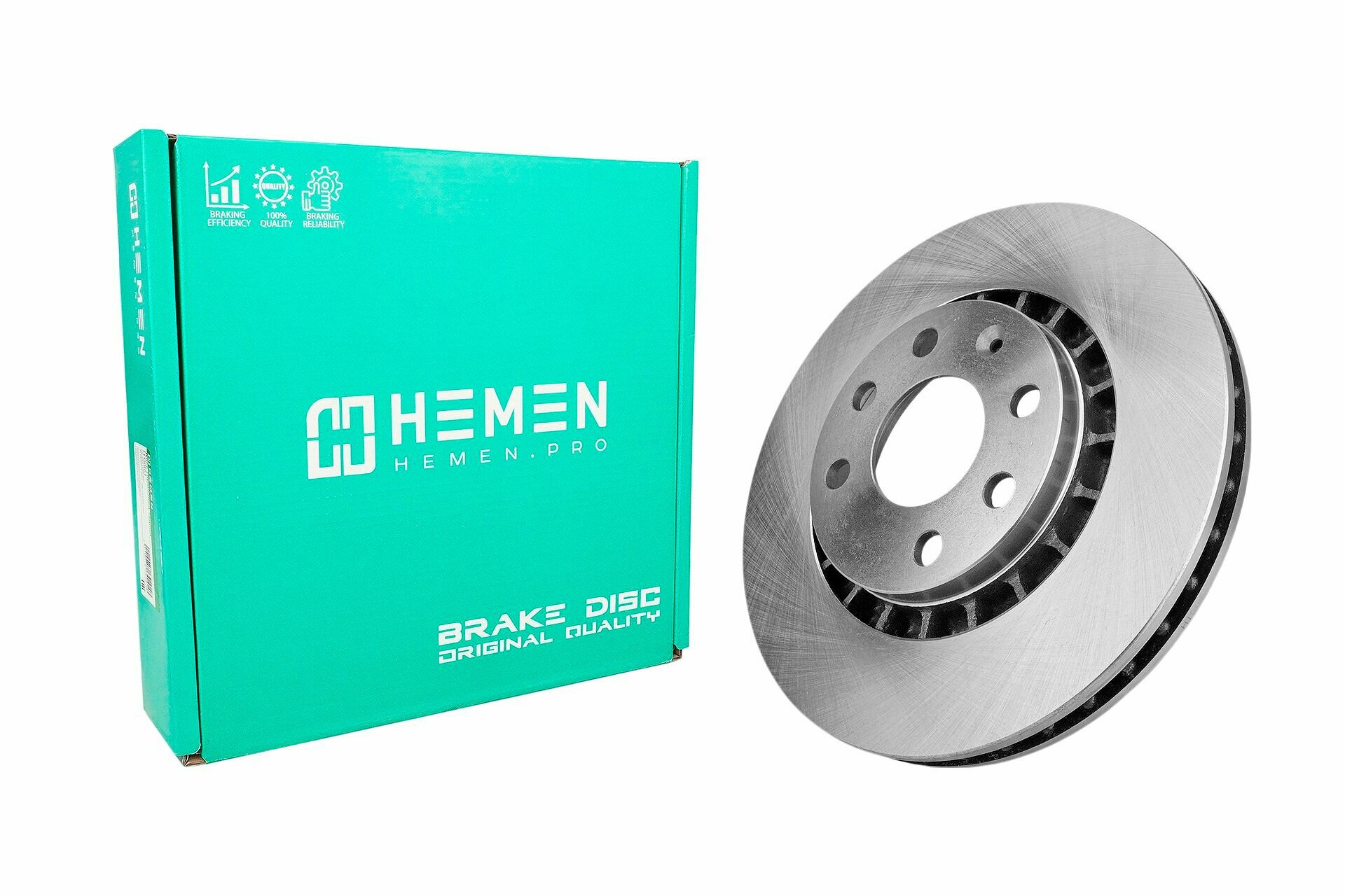 Диск тормозной передний Chevrolet Lanos, Sens, Daewoo Nexia, 14R, диам. 256 мм (HTS088)