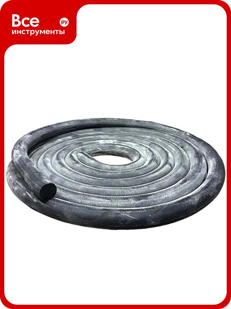 Шнур бентонитовый круглый ХСИ 20 мм, 5 м 1026, водой, них грунтовых вод