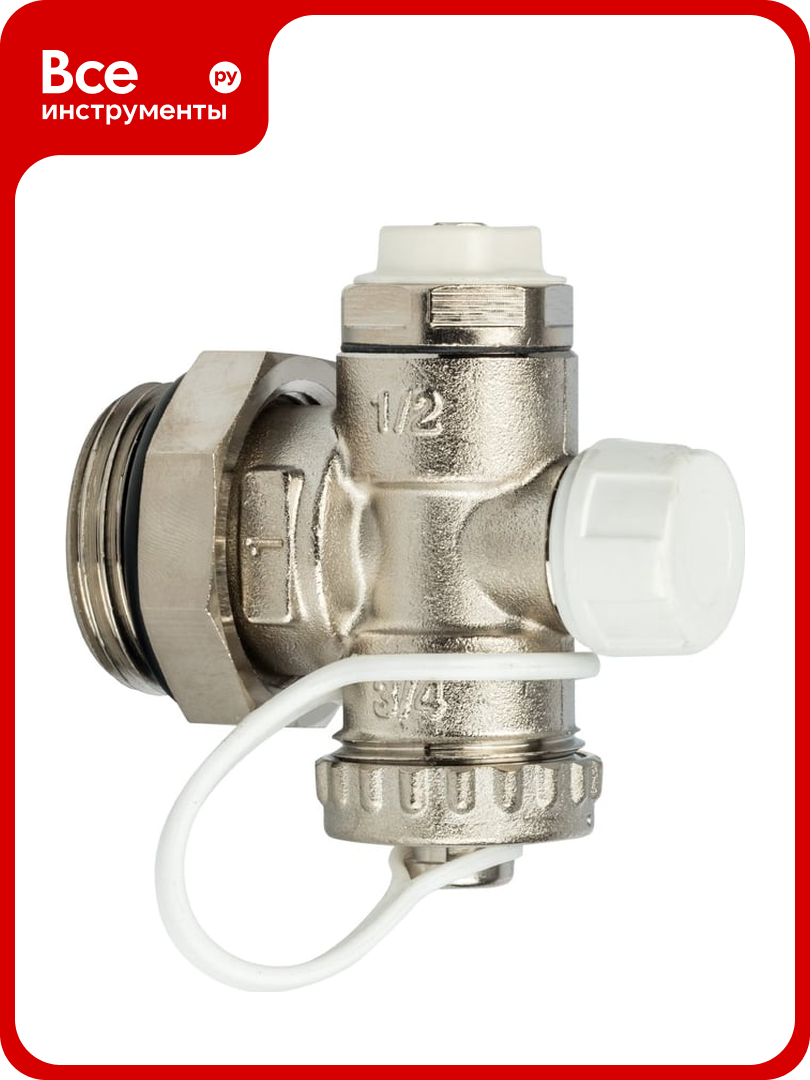 Регулируемый концевой фитинг с дренажным вентилем STOUT ручной воздухоотводчик 1" SMS-1000-020001 RG008Q1TNRJ7GD