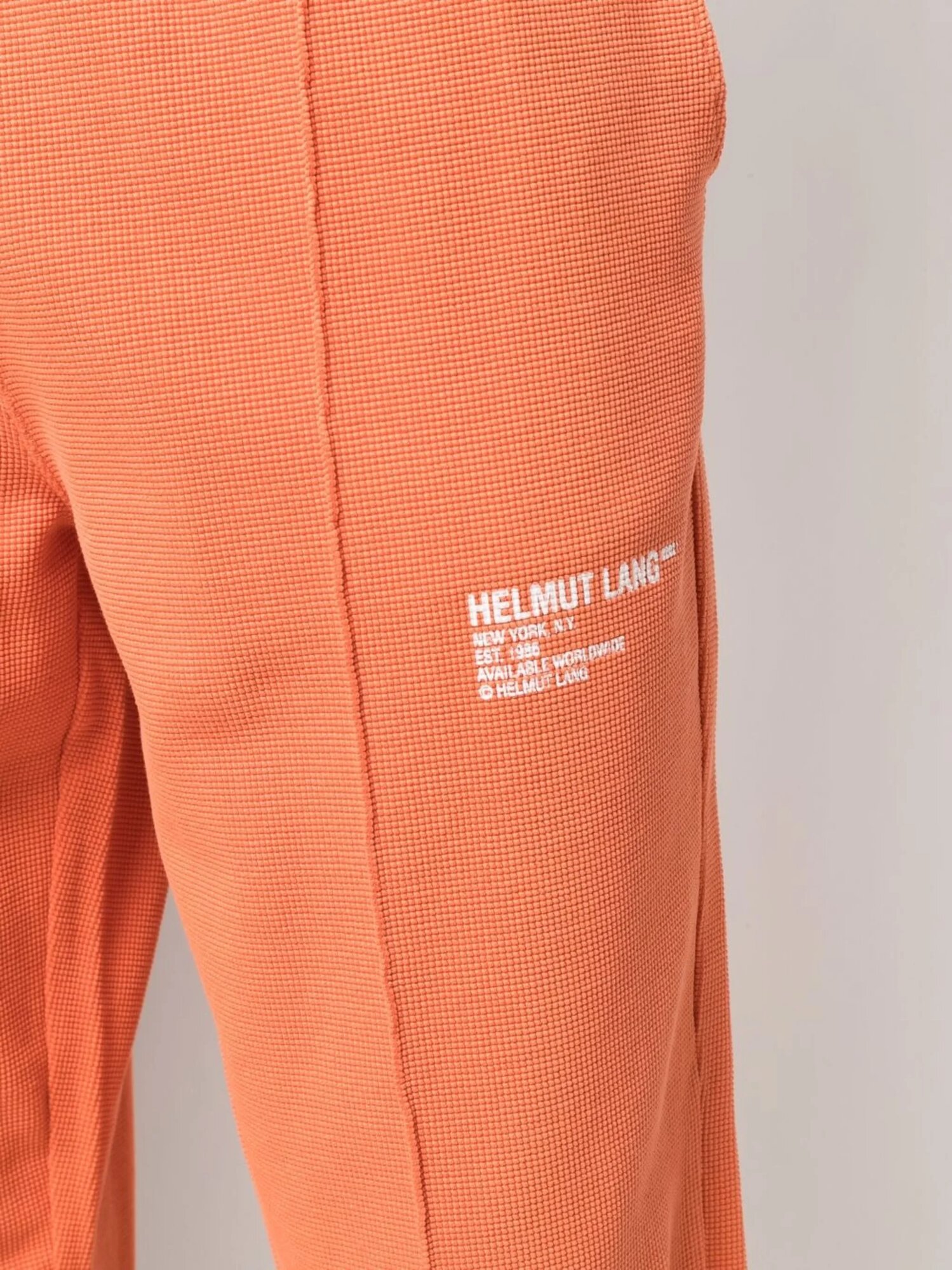 Брюки спортивные Helmut Lang, размер M, оранжевый — фото 1
