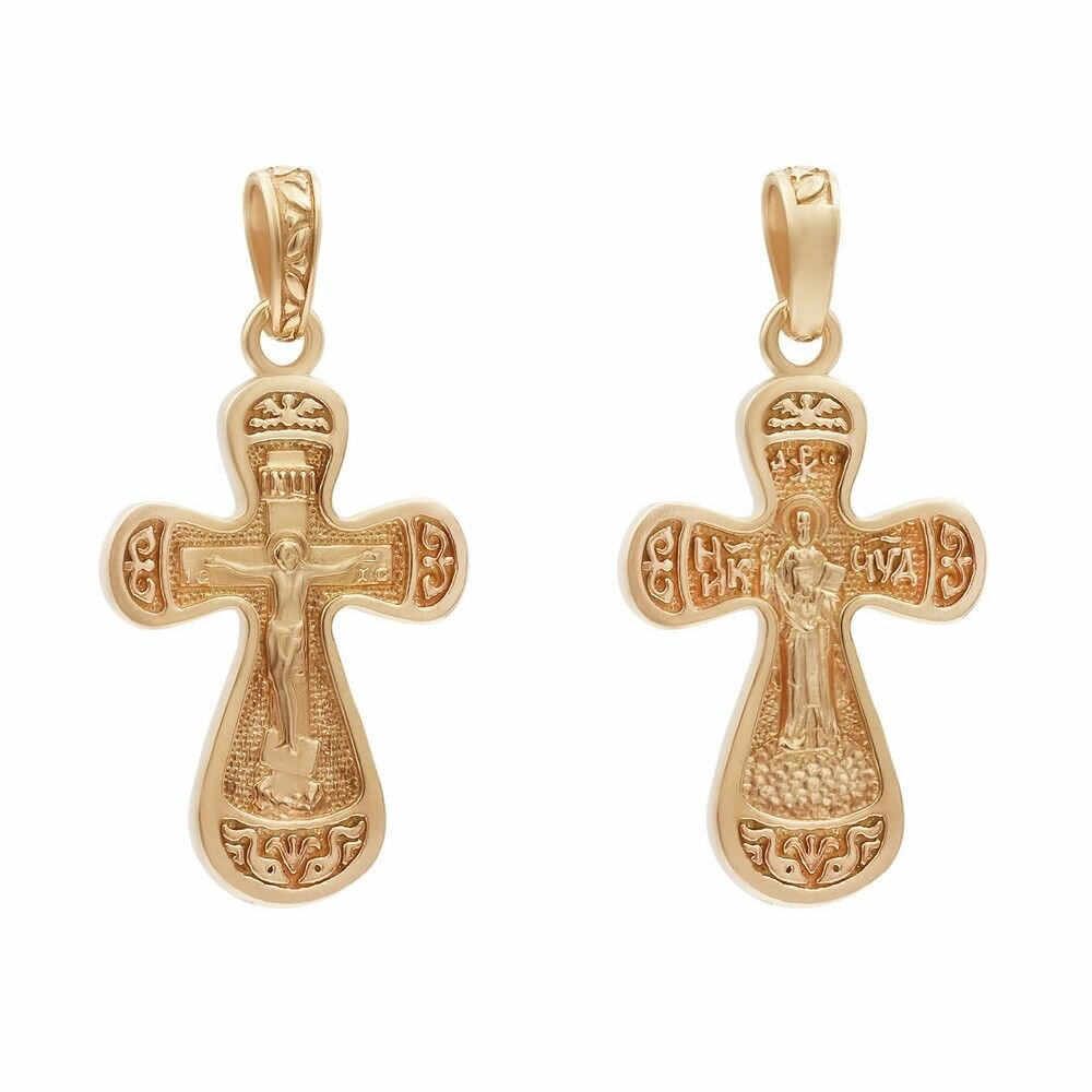 Крестик, серебро, 925 проба