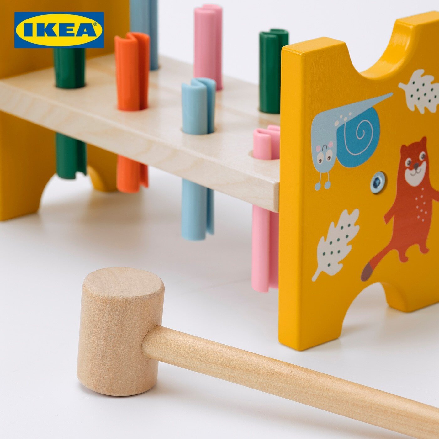 Разноцветные игрушечные молотки, IKEA UPPSTA