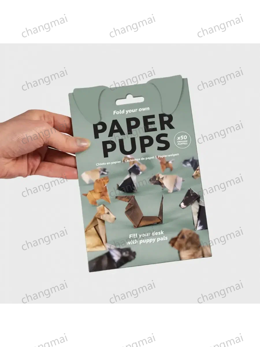 Бумага оригами коты 50 листов подарок любителям