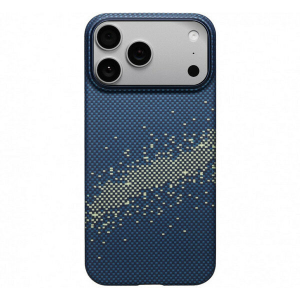 Чехол Pitaka Ultra-Slim Case для iPhone 17 Pro (KI1705MP) Milky Way Galaxy