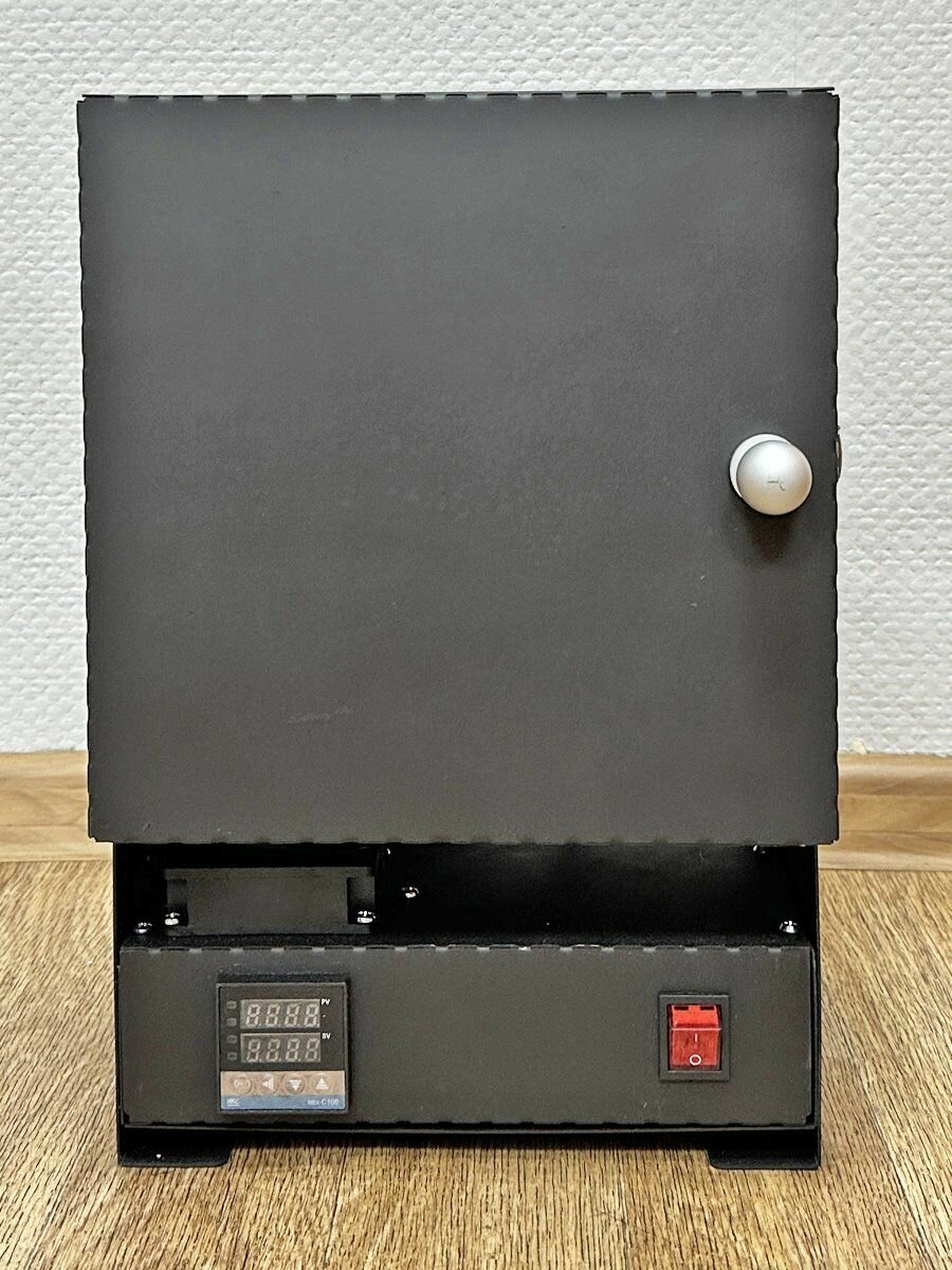 Муфельная печь Спутник для обжига керамики (температура нагрева до 1200 С, мощность 2000 Вт, поддержание заданной температуры)