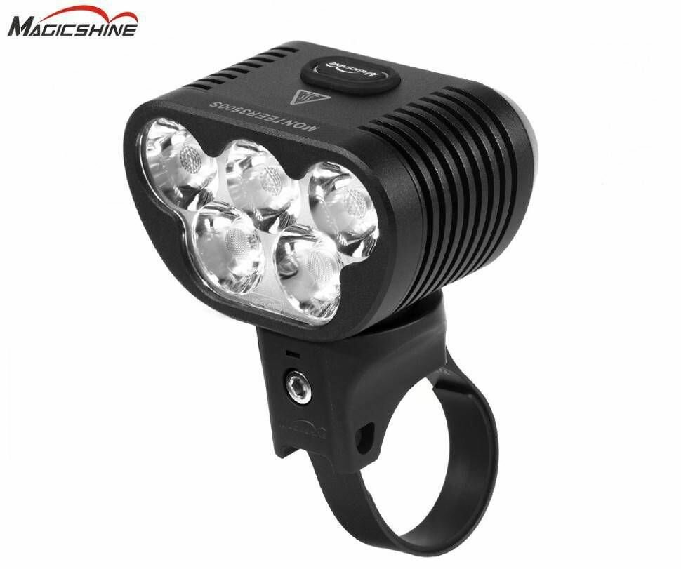 Велофара Magicshine Monteer 3500S, 5 диодов Cree XH-P 50, 280 метров, 6500 люмен (Комплект)