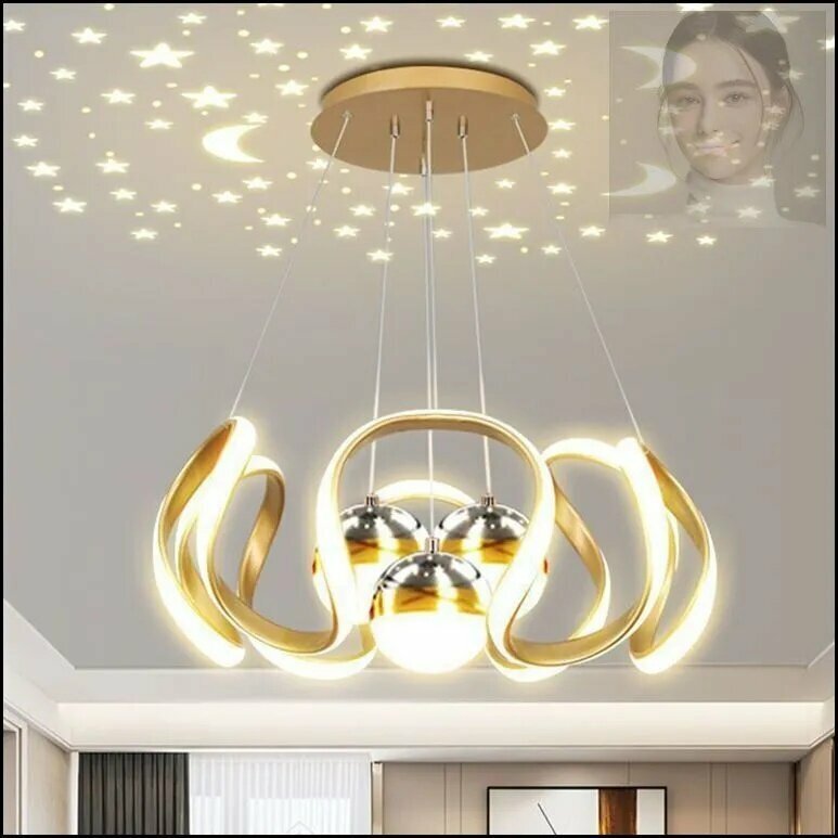 Люстра, LED, 80 Вт — фото 1