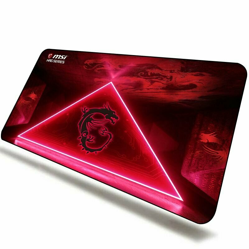 Коврик для мыши "MSI Computer Game Player", нескользящий, силикон, 90x40 см