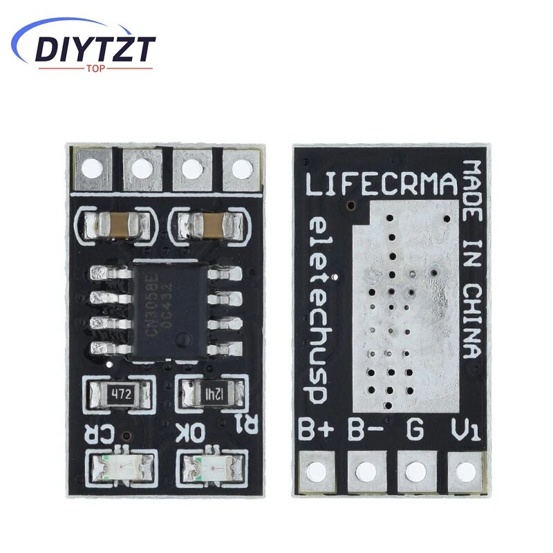 Зарядный модуль LiFePO4 3.6В 1А, Цвет: 1pcs