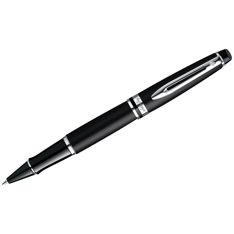 Ручка-роллер Waterman "Expert Matt Black PT" черная, 0,8мм, подарочная упаковка, 180943