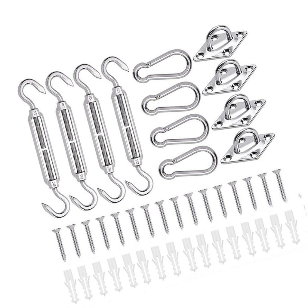 Комплект креплений для теневых навесов 44 шт, 8mm