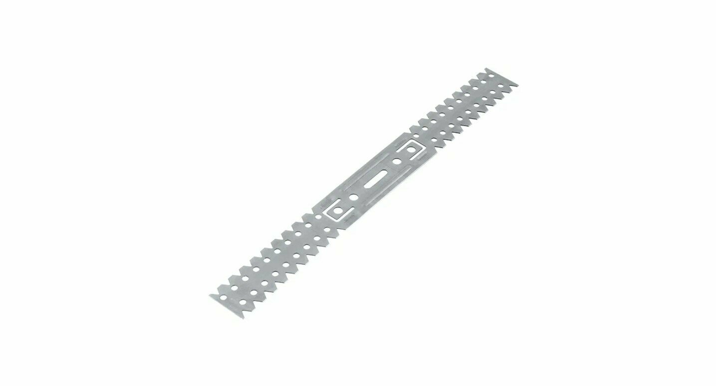 Подвес прямой КМ Стандарт, оцинкованный, 60x27 мм, толщина 0,9мм, длина 285мм