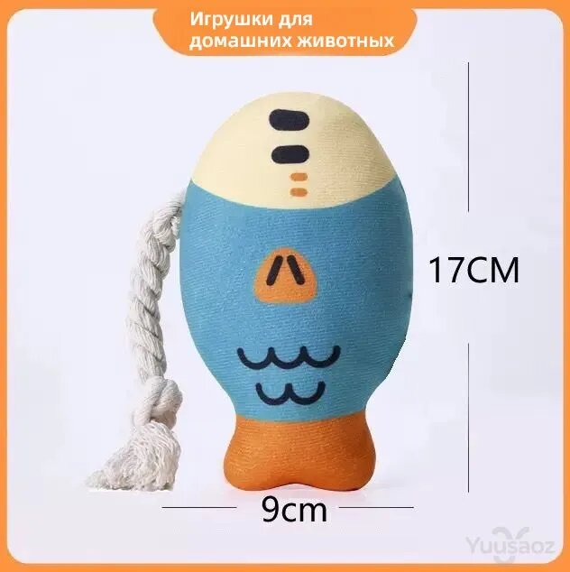 Мягкая пищащая игрушка для питомцев, интерактивная игрушка-антистресс для развлечения животных