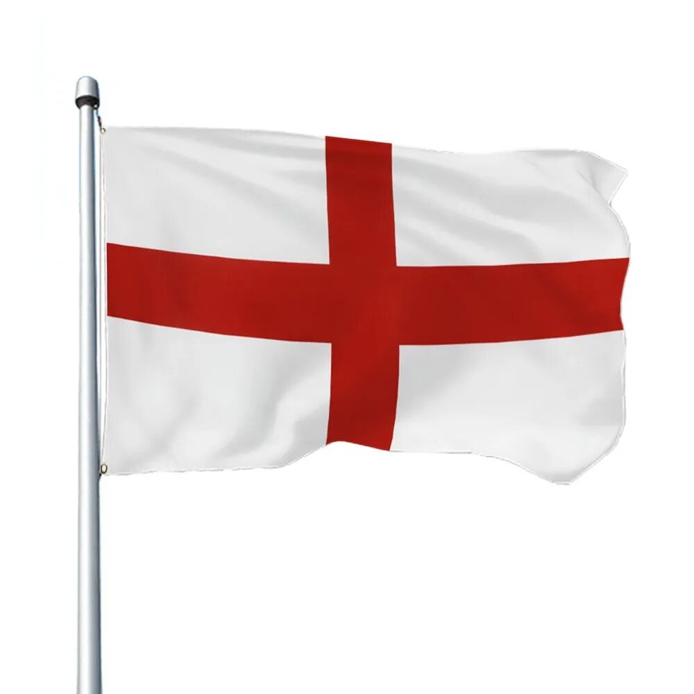 Флаг Великобритании 90 150 см из полиэстера с кольцами для крепления