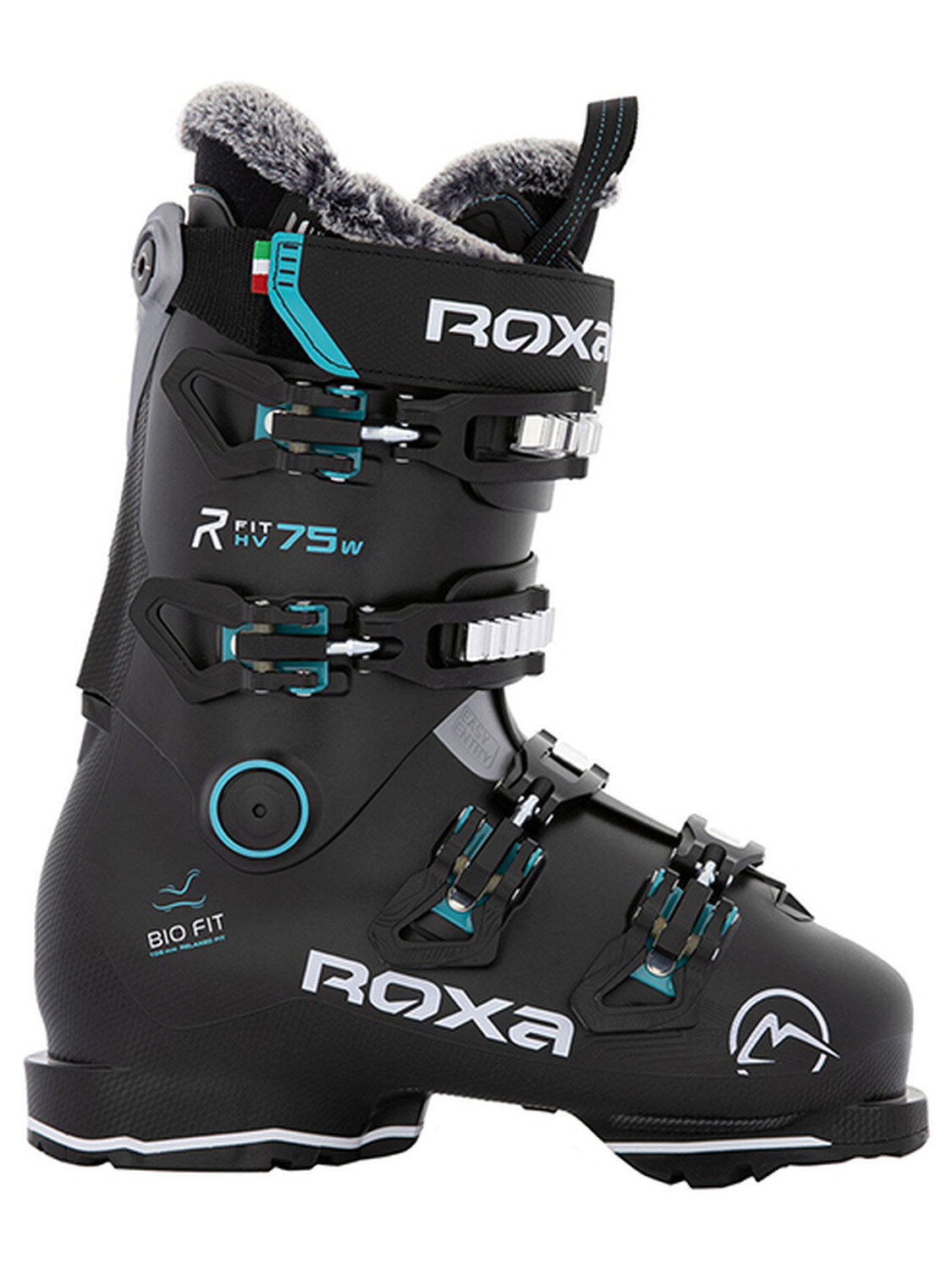 Горнолыжные ботинки Roxa R/FIT 75 W Black/Acqua 24/25 , для женщин , черный