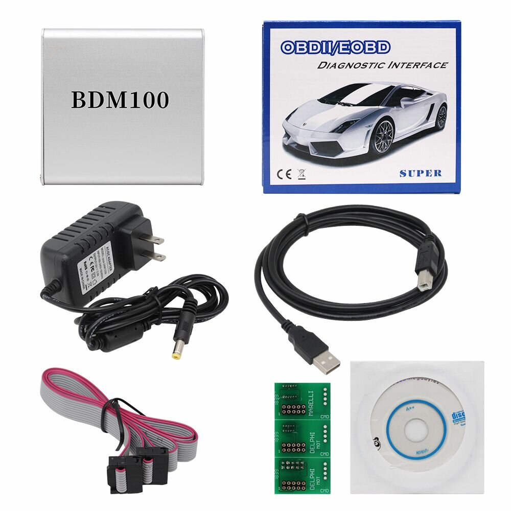 Инструмент для настройки чипа ECU BDM100 программатор V1255 для обновления мощности автомобиля Инструмент для чтения и записи