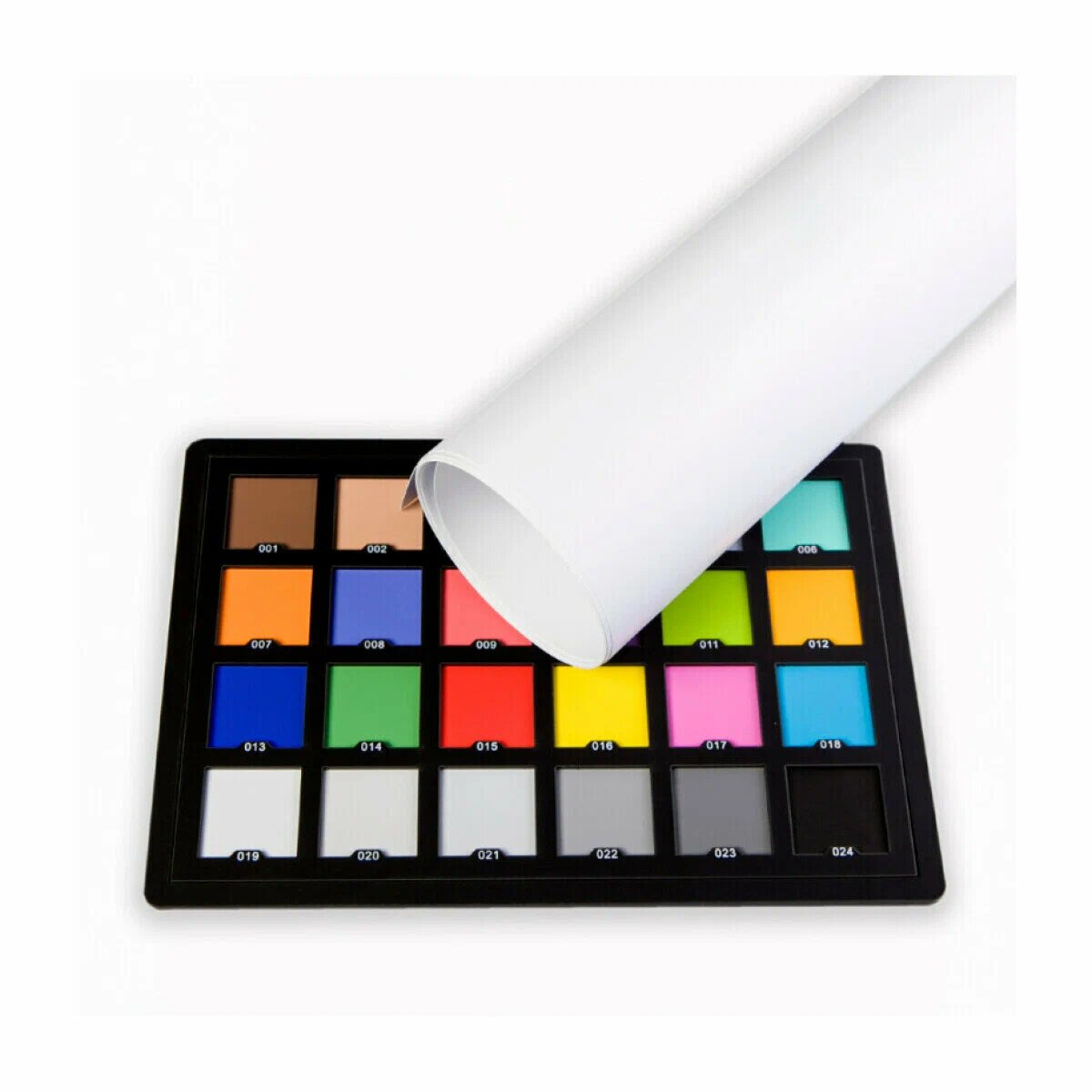 Wansen PB-0710-03 White mat фон пластиковый белый матовый 0.7х1 м (070)