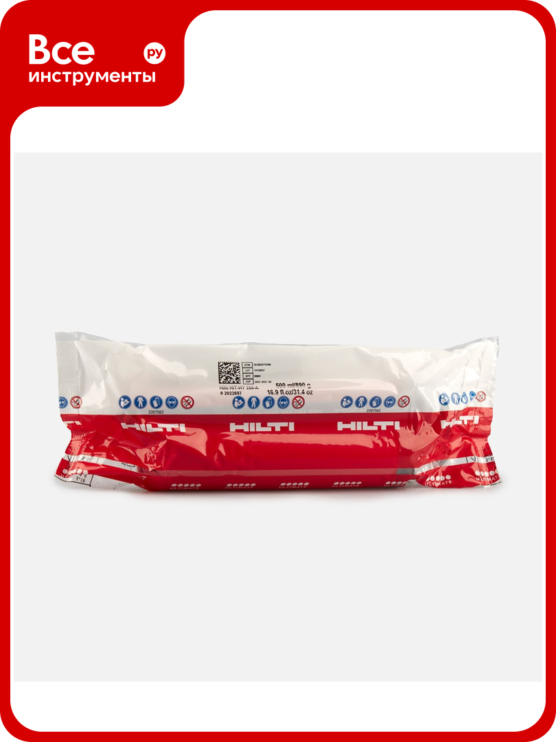 Клеевой химический анкер Hilti HIT-HY 200-A 500/2/EE 2378172