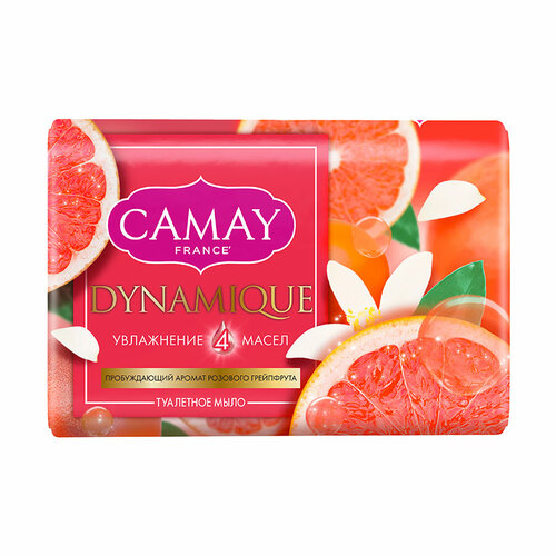Camay Мыло кусковое Dynamique грейпфрут, 85 мл, 85 г — купить в ...