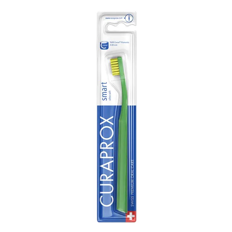 Curaprox Зубная щетка CS 7600 smart ultra soft зеленая 1 шт
