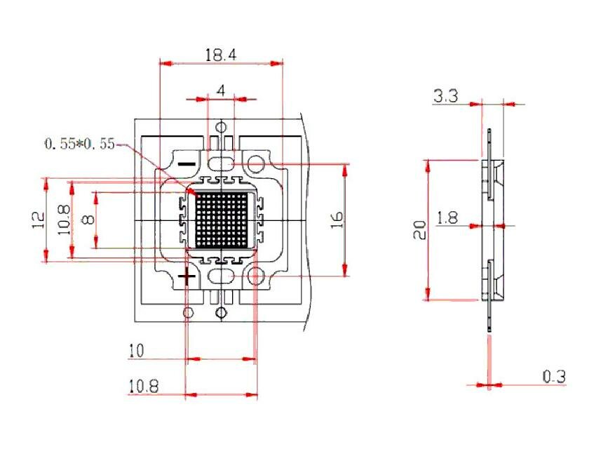 Светодиод инфракрасный 5Вт BEELED BLD-HP005IR920-E42
